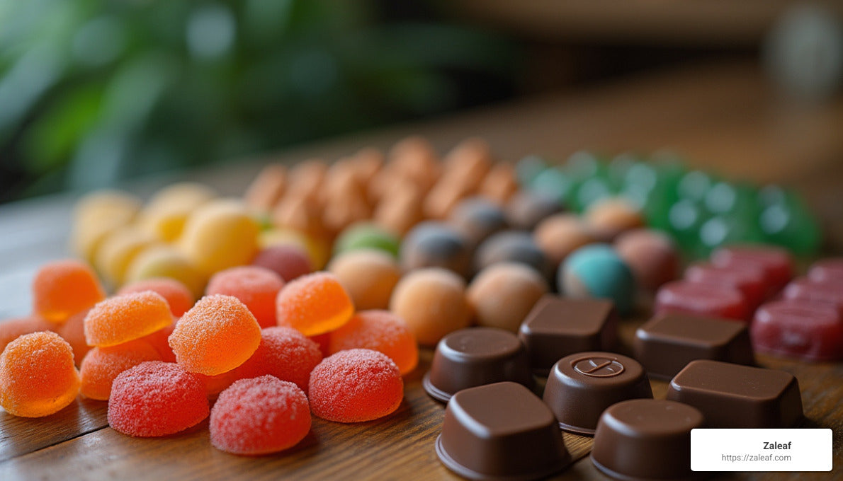 Edible Delights: Where to Buy Legal THC Edibles Online – Zaleaf
